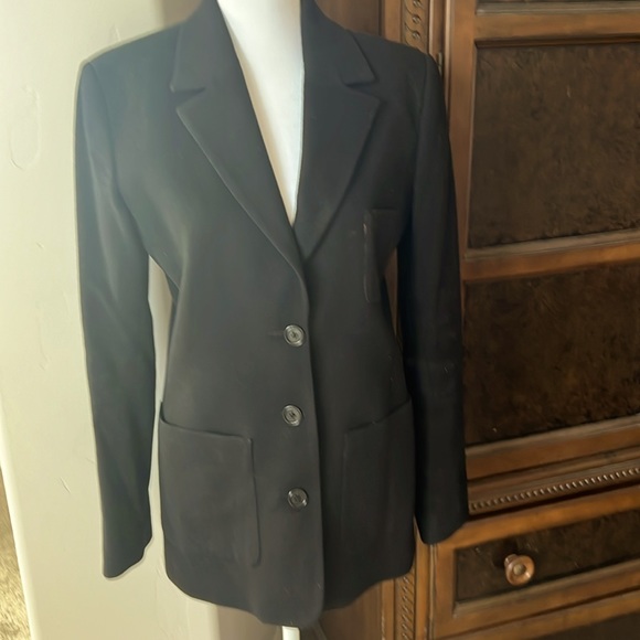 Faconnable | Jackets & Coats | Fitted Wool Blazer Length Is Just Past ...